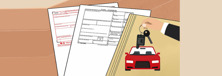 Which documents are required for car loan?