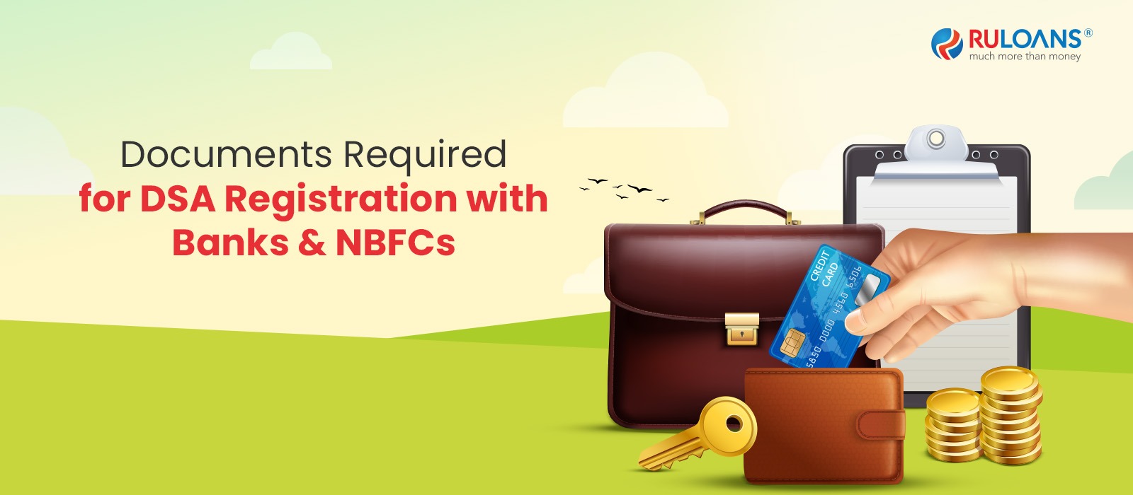 Documents Required for DSA Registration with Banks & NBFCs - Ruloans